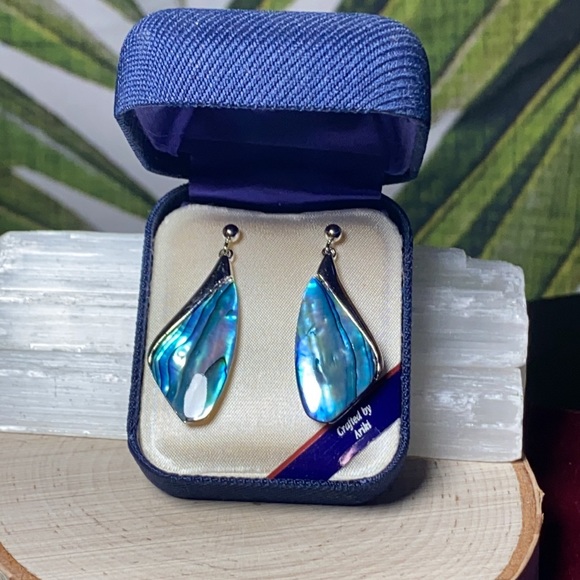 Vintage | Jewelry | Vtg Ariki Abalone Earrings | Poshmark